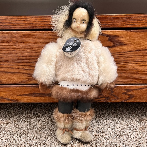 Hand Crafted | Other | Authentic Native Doll Handicraft Alaska Inupiat ...